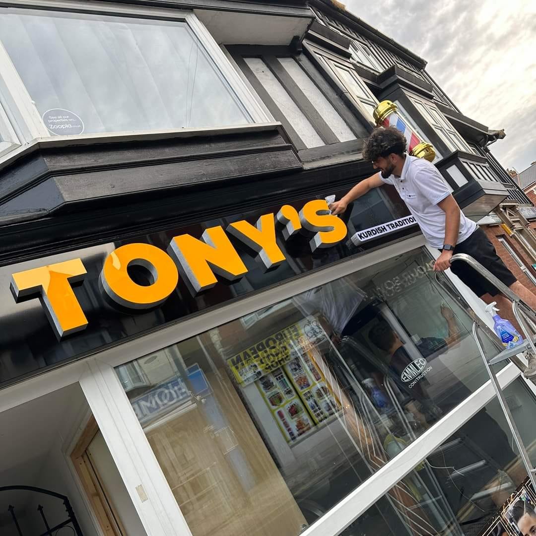 Barber Shop LED light Shop Sign - Atlantic Design Print